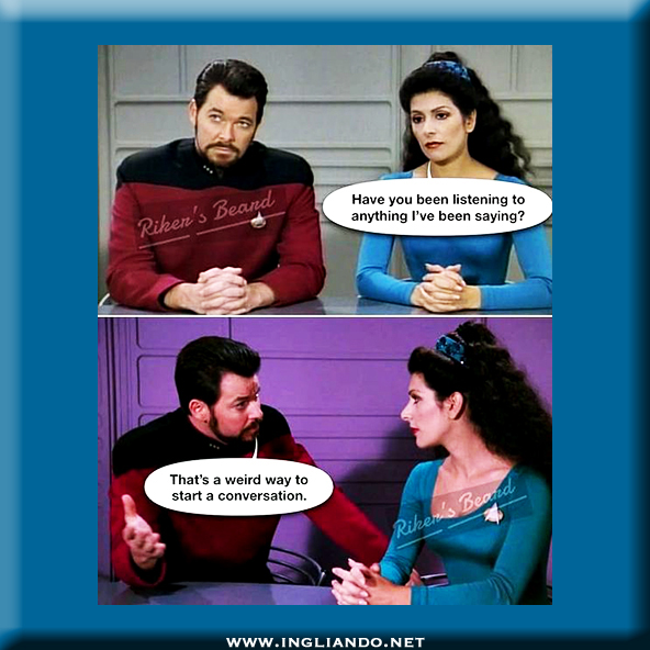 Humour inglese – “Conversation” – Ingliando