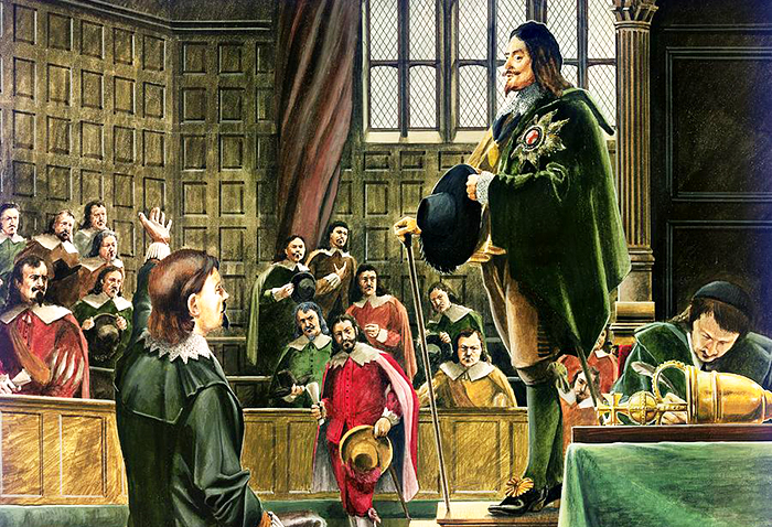 Charles I Storms Parliament with Army – Ingliando