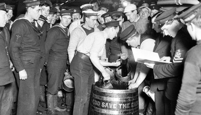 Last Daily Rum Ration for New Zealand Sailors – Ingliando
